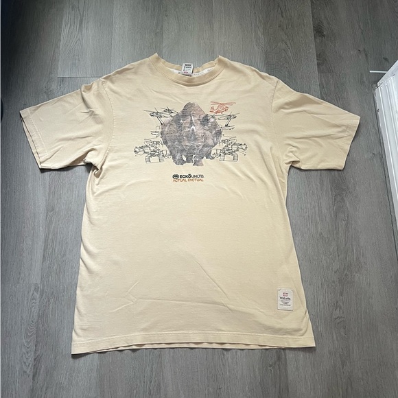Ecko Unlimited | Shirts | Y2k Ecko Unltd Mens Short Sleeve Cream Color ...